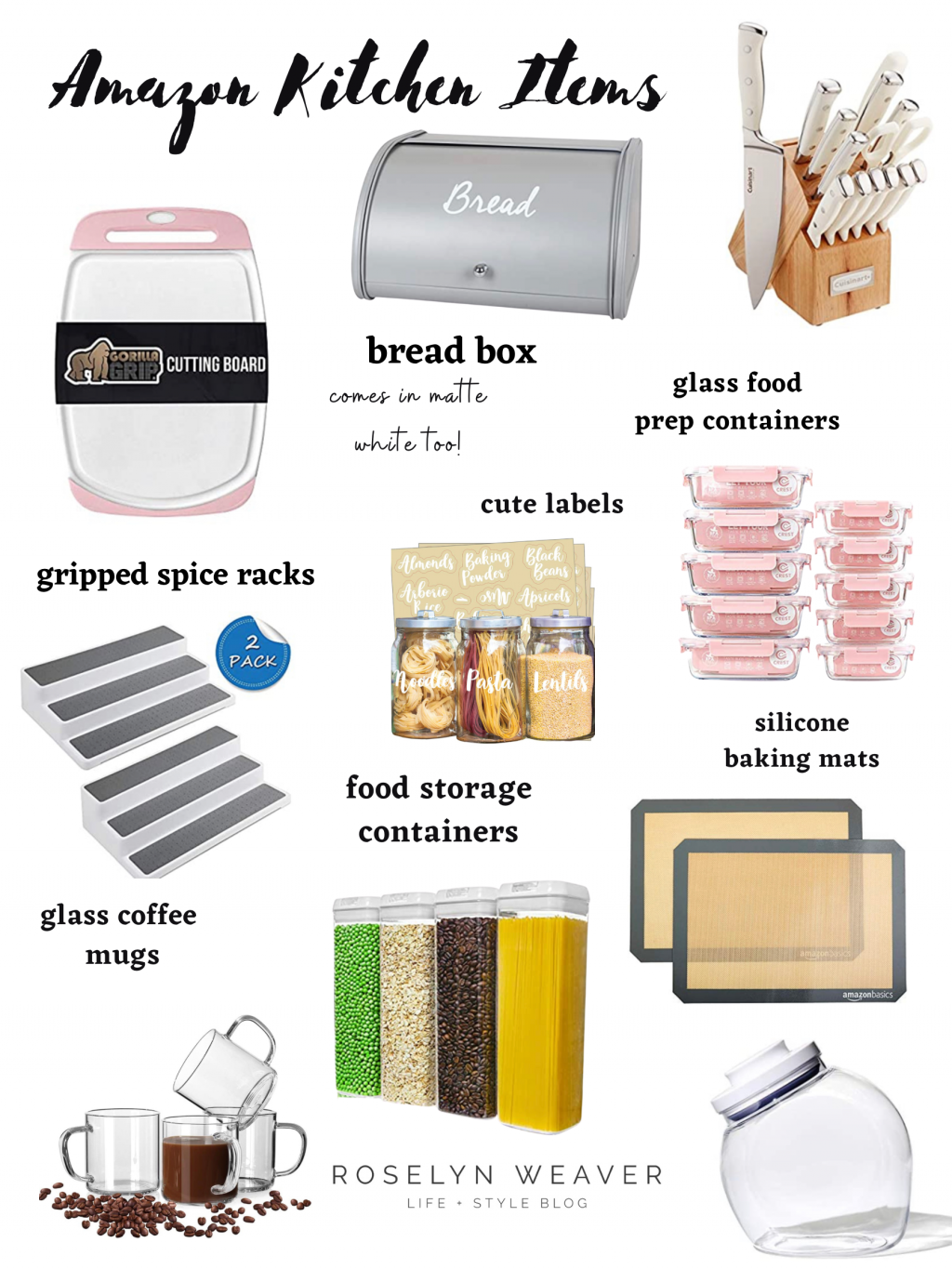 10 Amazon Kitchen Items We Have Been Loving - Roselyn Weaver